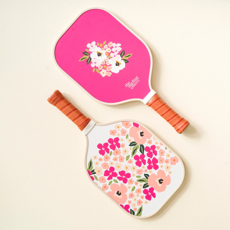 Raquette de pickleball - Exclusif - Floraison Rose + 1 balle inclus ...