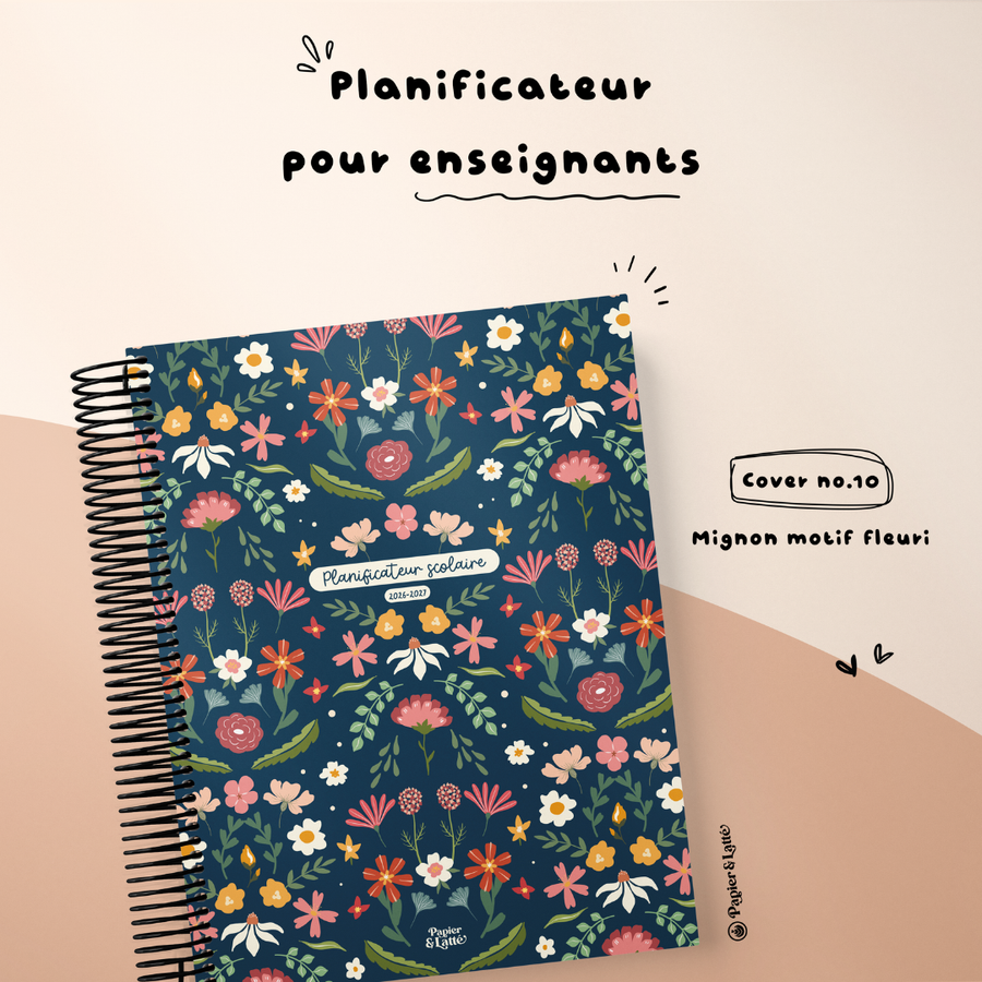 Planificateurs scolaire – Papier & Latté