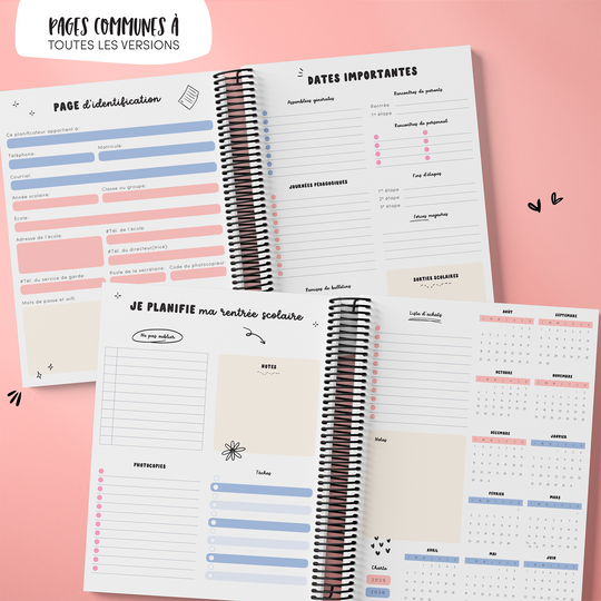 01 - Librairie du quartier - Planificateur pour enseignant 2025-2026 ...