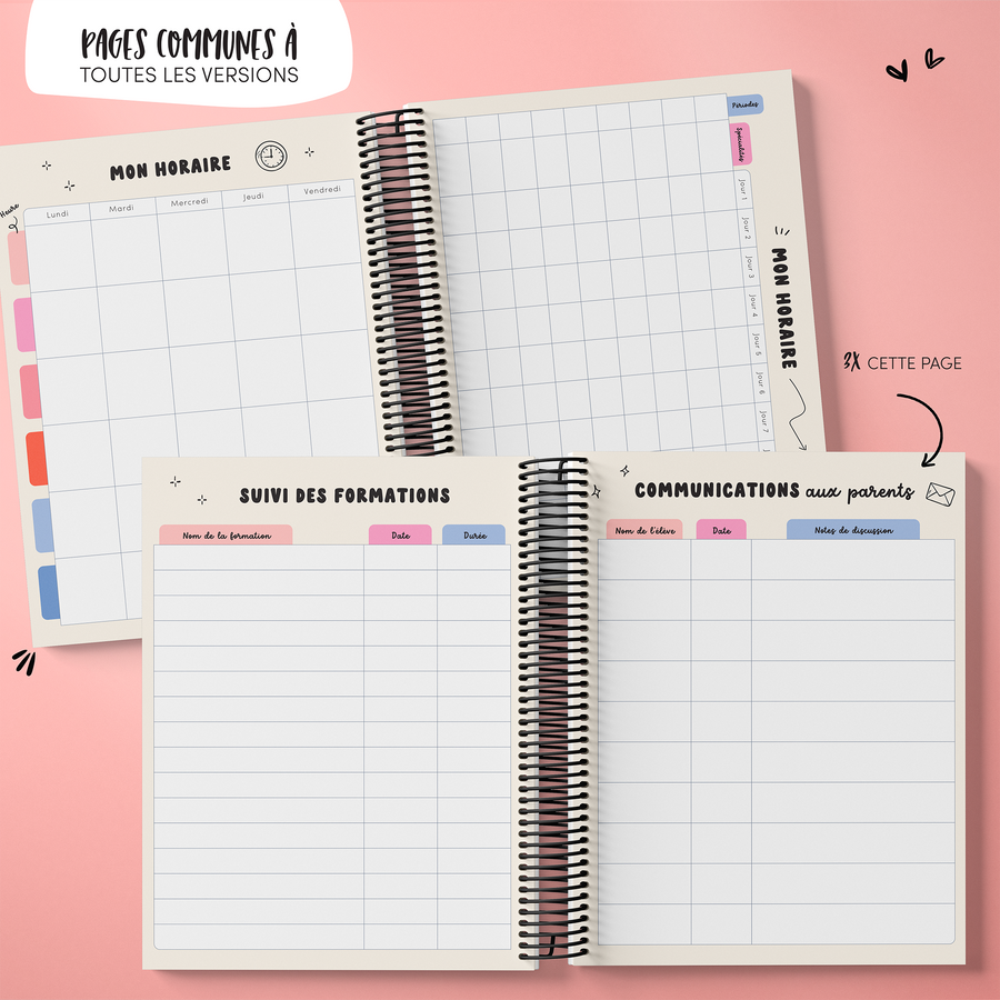 01 - Librairie du quartier - Planificateur pour enseignant 2025-2026 ...
