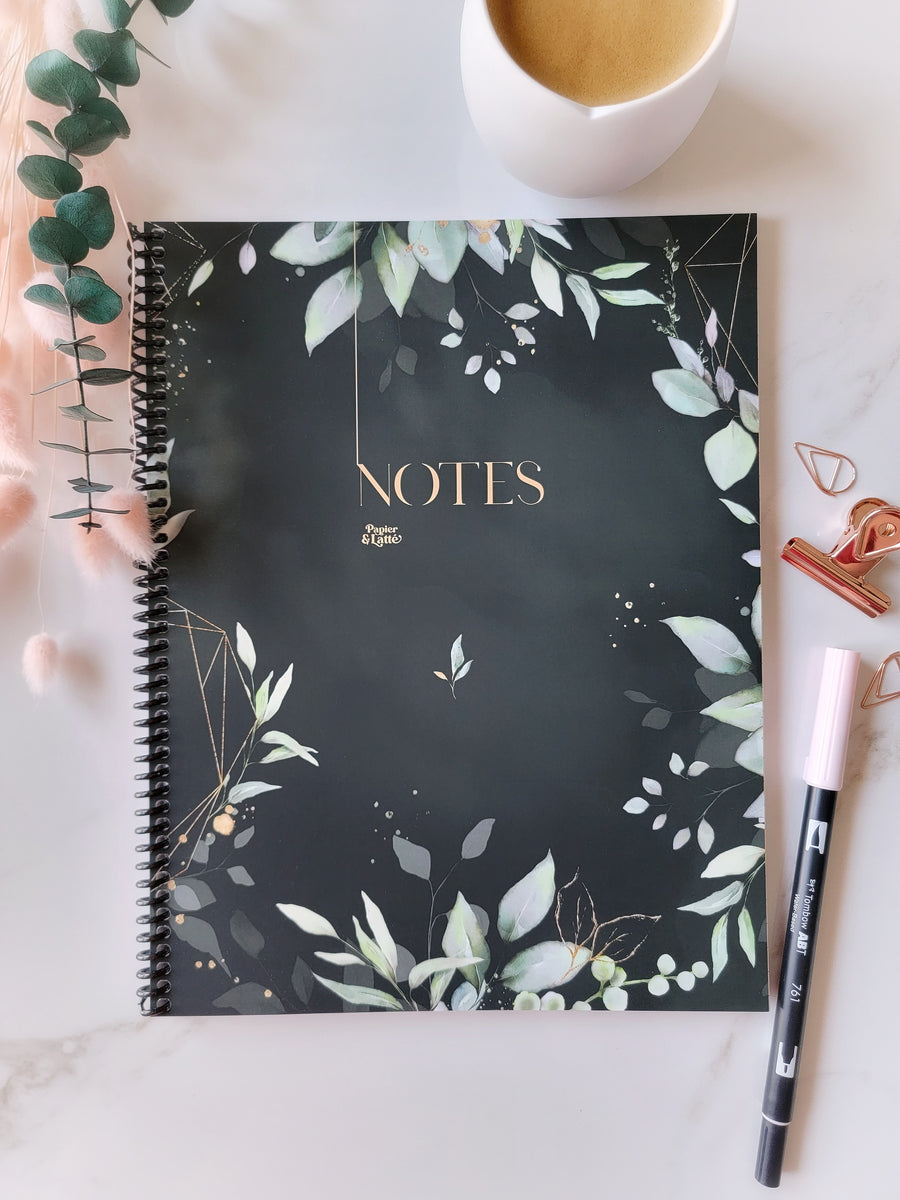 Cahiers de notes grand format – Papier & Latté